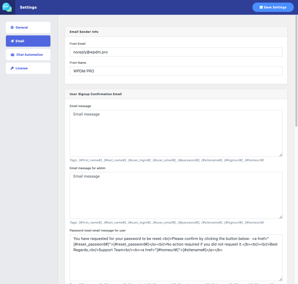 WordPress Private Message - WordPress Download Manager