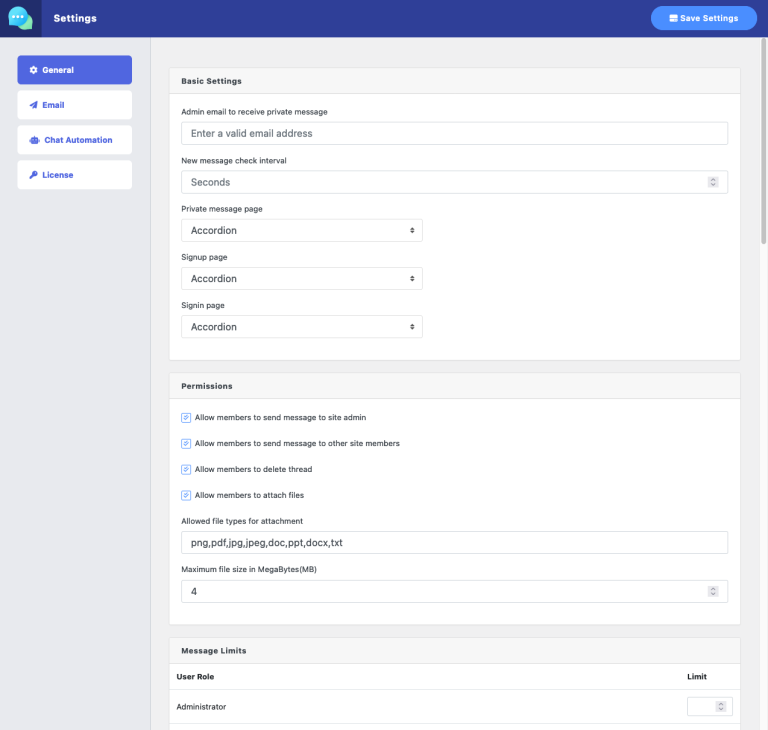 WordPress Private Message - WordPress Download Manager
