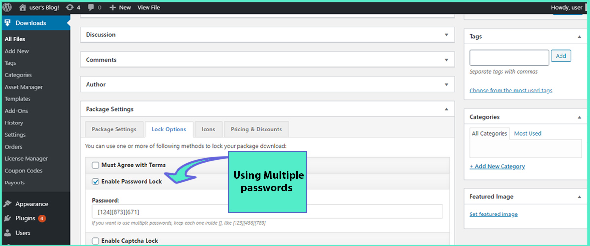 How To Protect Digital Downloads On Your WordPress Site With Passwords ...