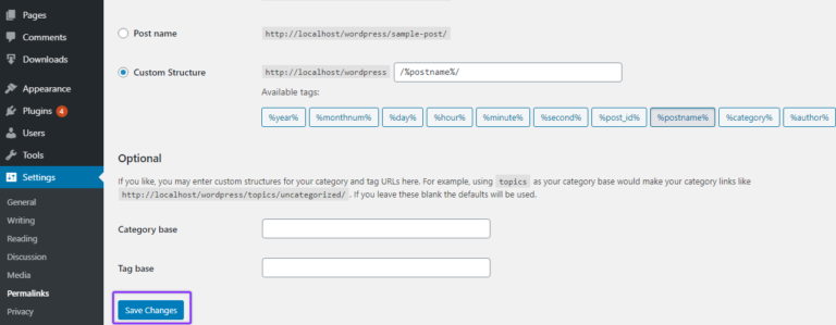What Permalink Is And How To Customize Permalink In WordPress