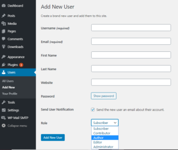 WordPress User Roles And How To Create Them - WordPress Download Manager