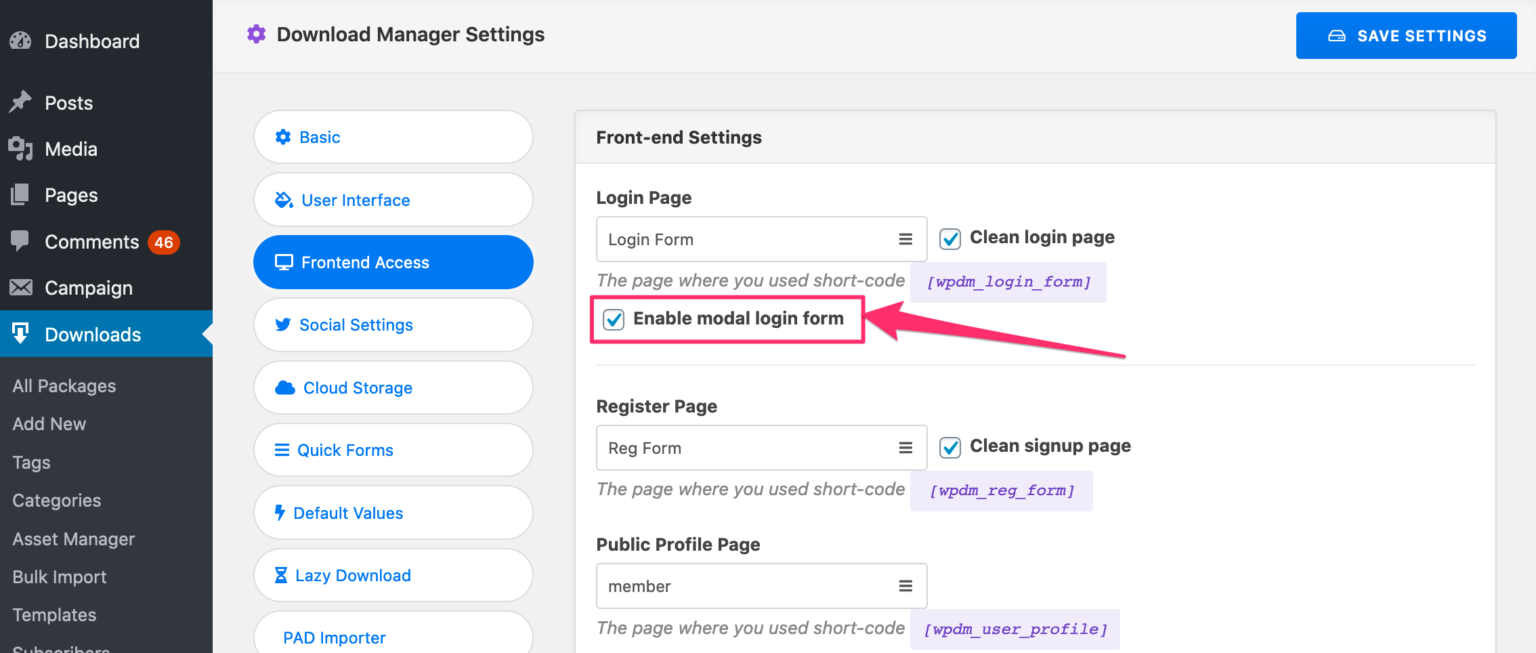 How to add modal popup login form in your WordPress site