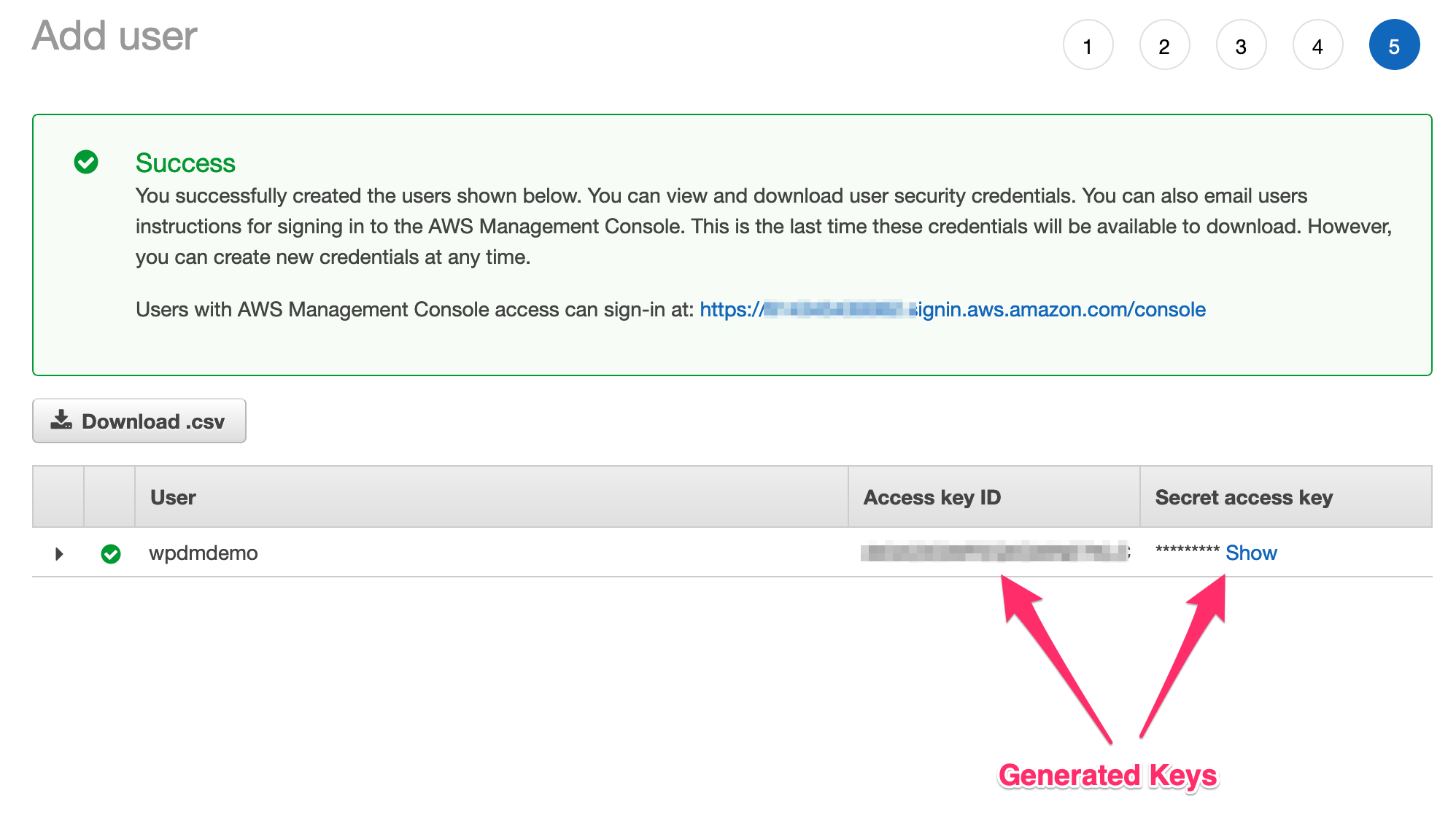 How to generate Amazon IAM access key and secret key? - WordPress ... How to generate Amazon IAM access key and secret key? - WordPress ...