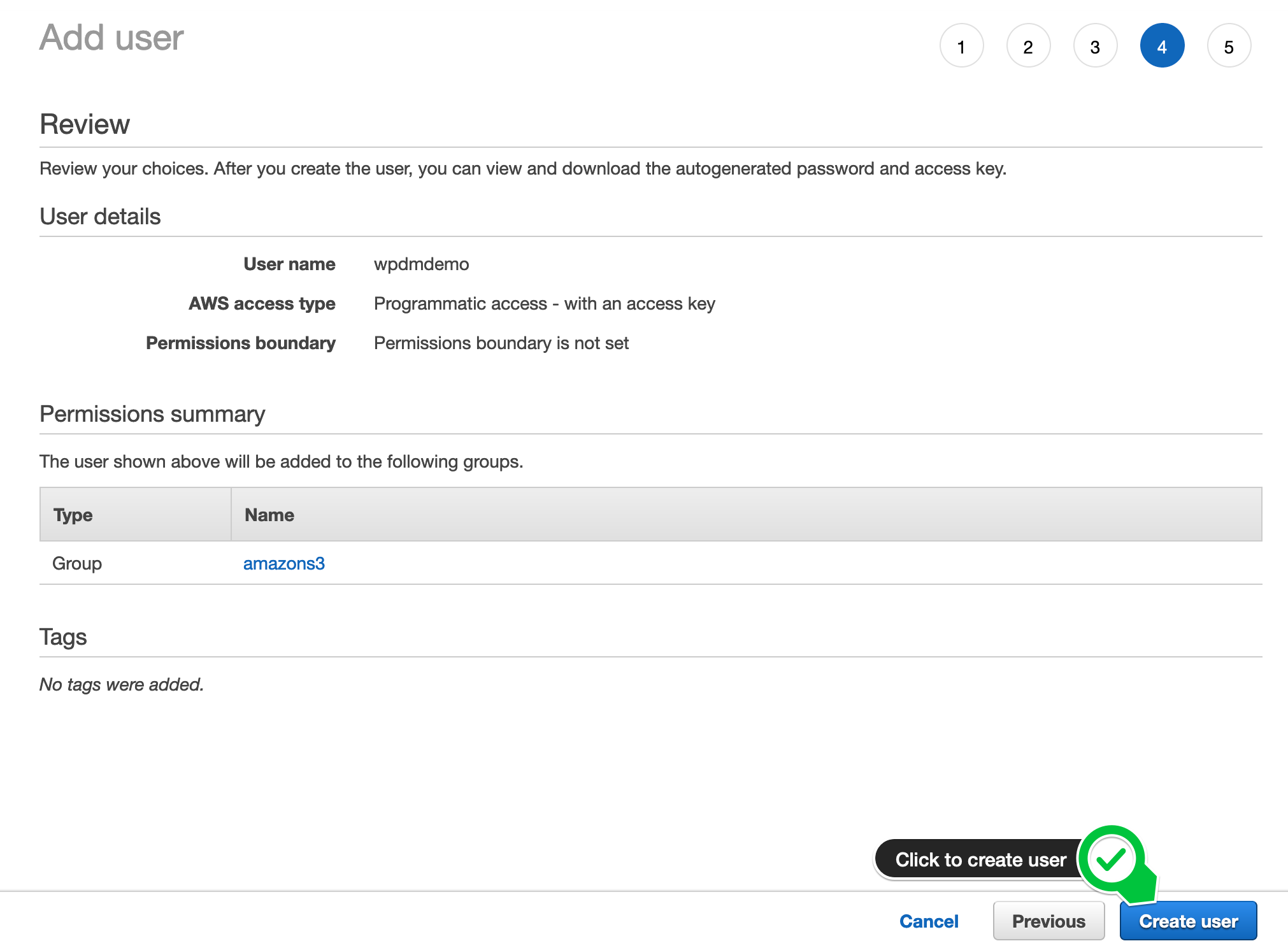 How to generate Amazon IAM access key and secret key? - WordPress ... How to generate Amazon IAM access key and secret key? - WordPress ...