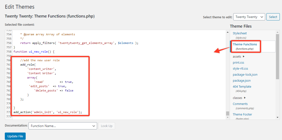 How To Create A Custom User Role In Wordpress