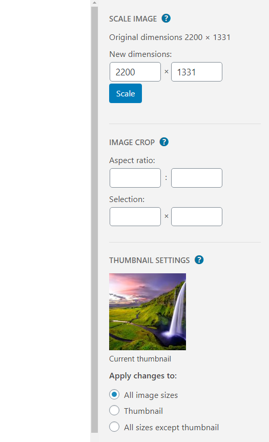 How To Do Basic Image Editing In WordPress Using Built-In Editor?
