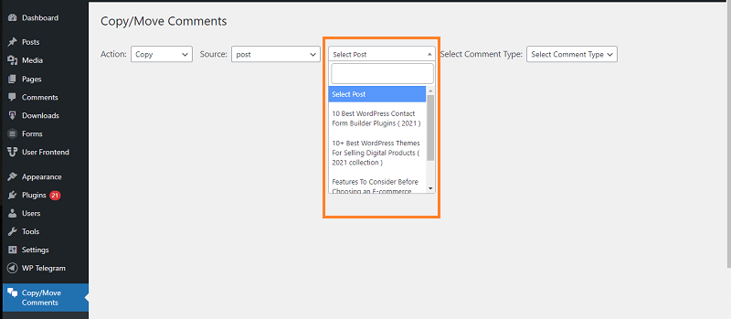 How to Move/Migrate Comments Between WordPress Posts - WordPress Download Manager