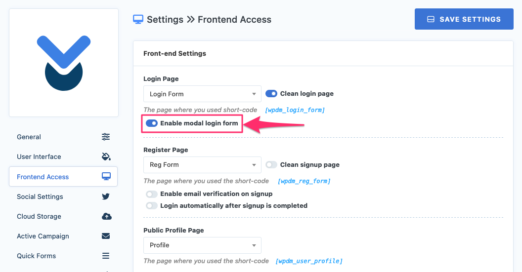How to add modal popup login form in your WordPress site